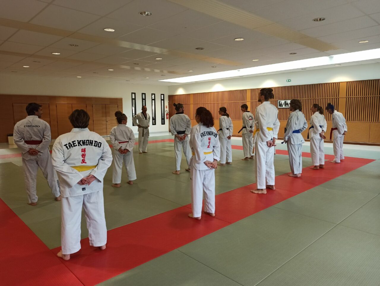 Lundi 21 août au Dojo Constant Véron : c’était la rentrée du Jeong Tong ...